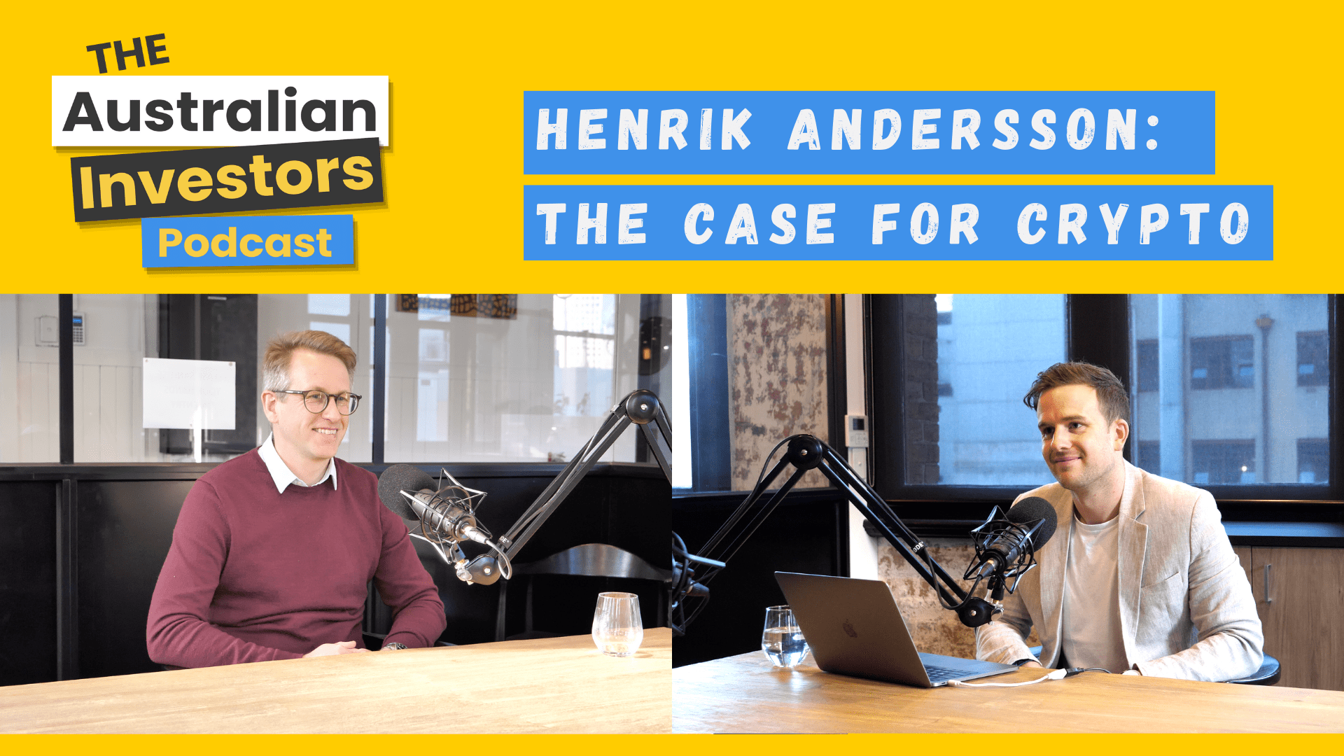 Crypto expert Henrik Andersson on The Australian Investors Podcast ...