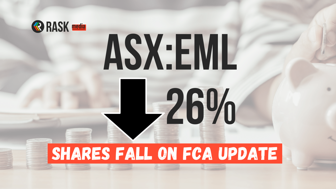 EML (ASX:EML) share price sinks 26% on UK customer freeze | Rask Media